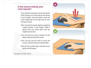 Correct Seating Posture at Work | PPT