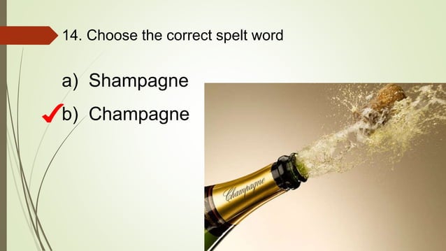 Correct spelling Words Quiz | PPTX | Standardized Testing | Educational ...