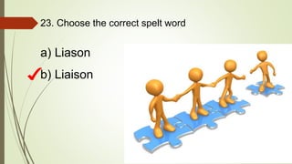 Correct spelling Words Quiz | PPTX