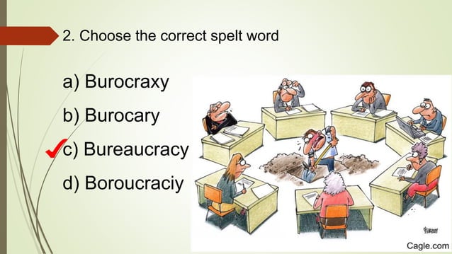 Correct spelling Words Quiz | PPTX | Standardized Testing | Educational ...