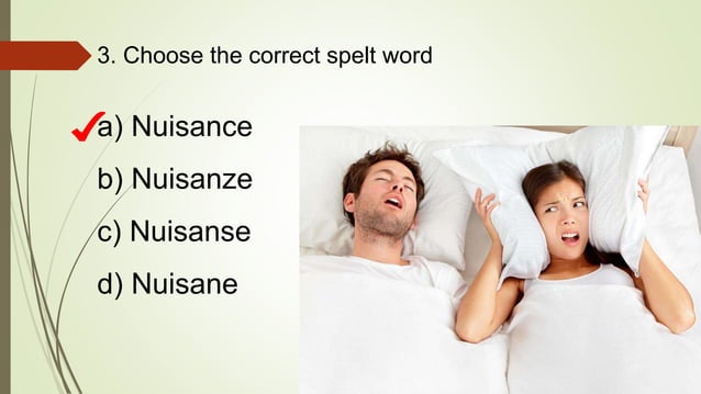 Correct spelling Words Quiz | PPTX | Standardized Testing | Educational ...
