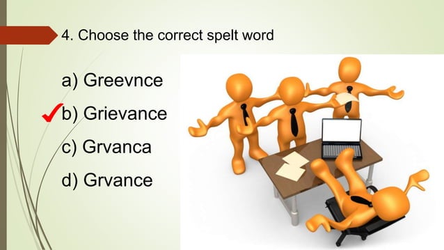 Correct spelling Words Quiz | PPTX | Standardized Testing | Educational ...