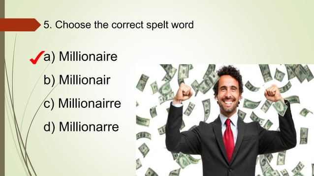 Correct spelling Words Quiz | PPTX | Standardized Testing | Educational ...