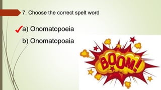 Correct spelling Words Quiz | PPTX | Standardized Testing | Educational ...