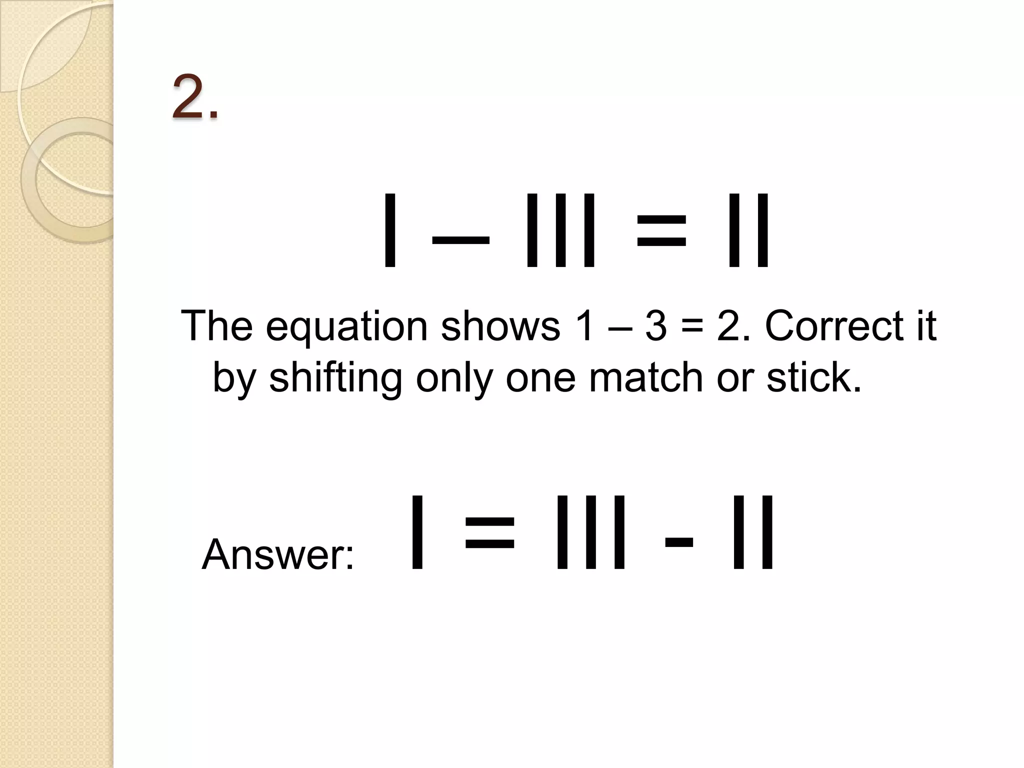 Correct the errors | PPTX