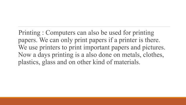 Correct usage of computers. | PPT