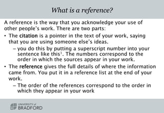 Correct use of sources numeric | PPT