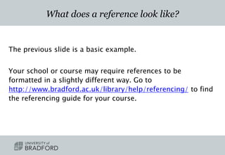 Correct use of sources numeric | PPT