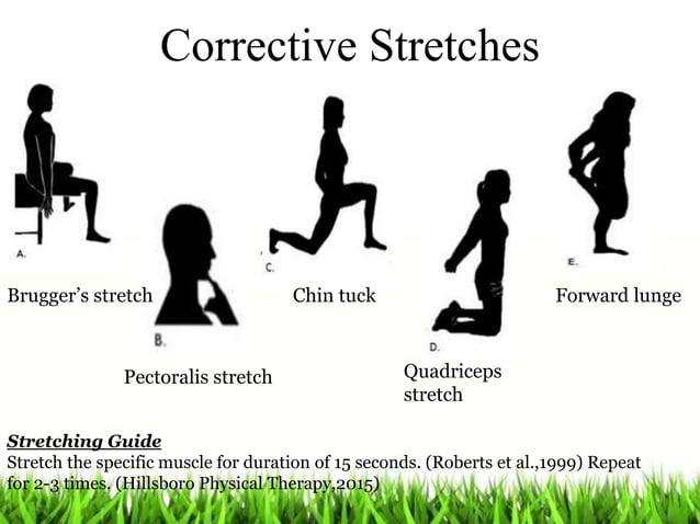Correct your posture | PPTX