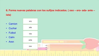 Examen de Personal Social de 6to año de primaria | PPTX