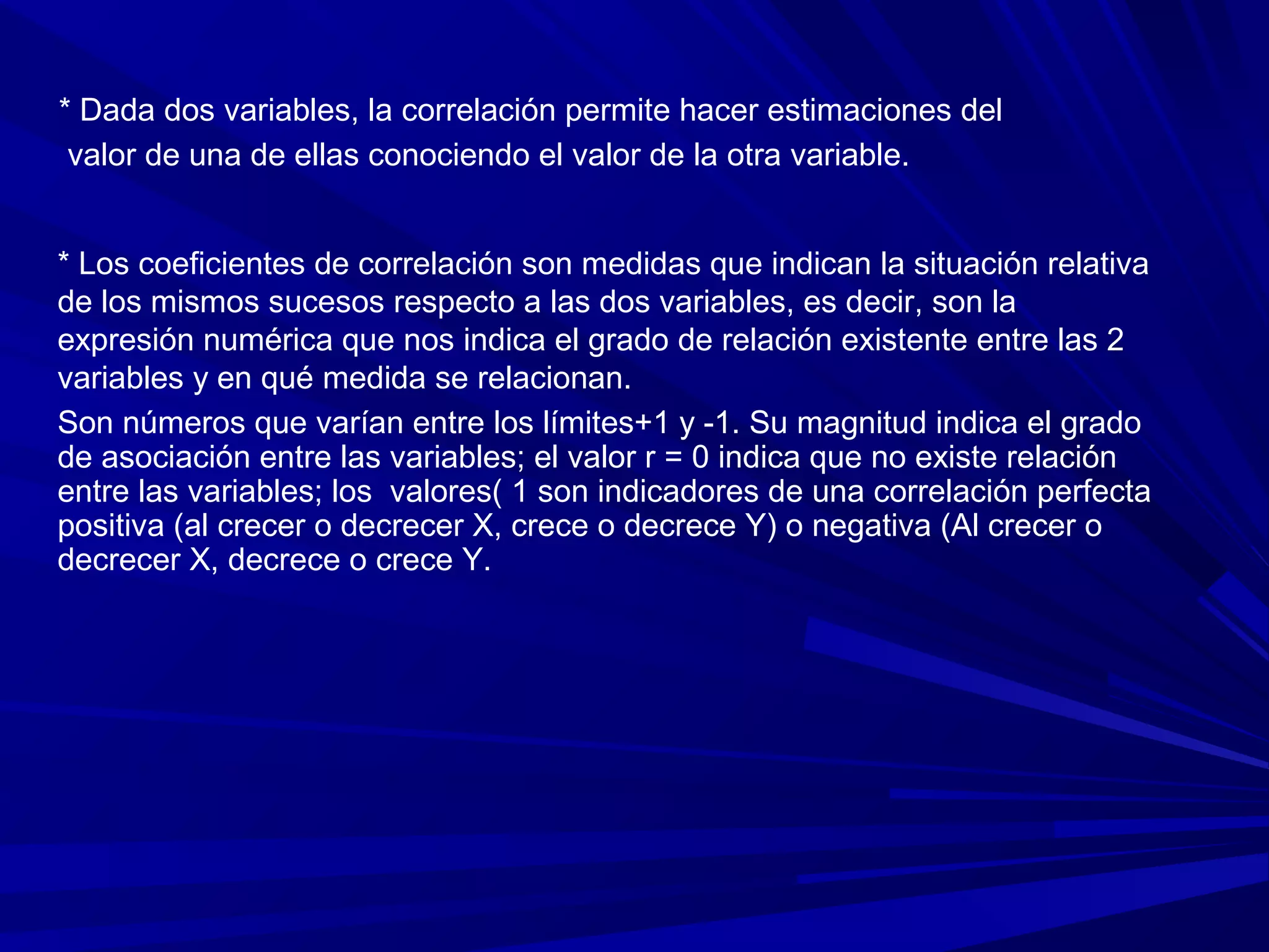 Correlacion de pearson y spearman | PPT