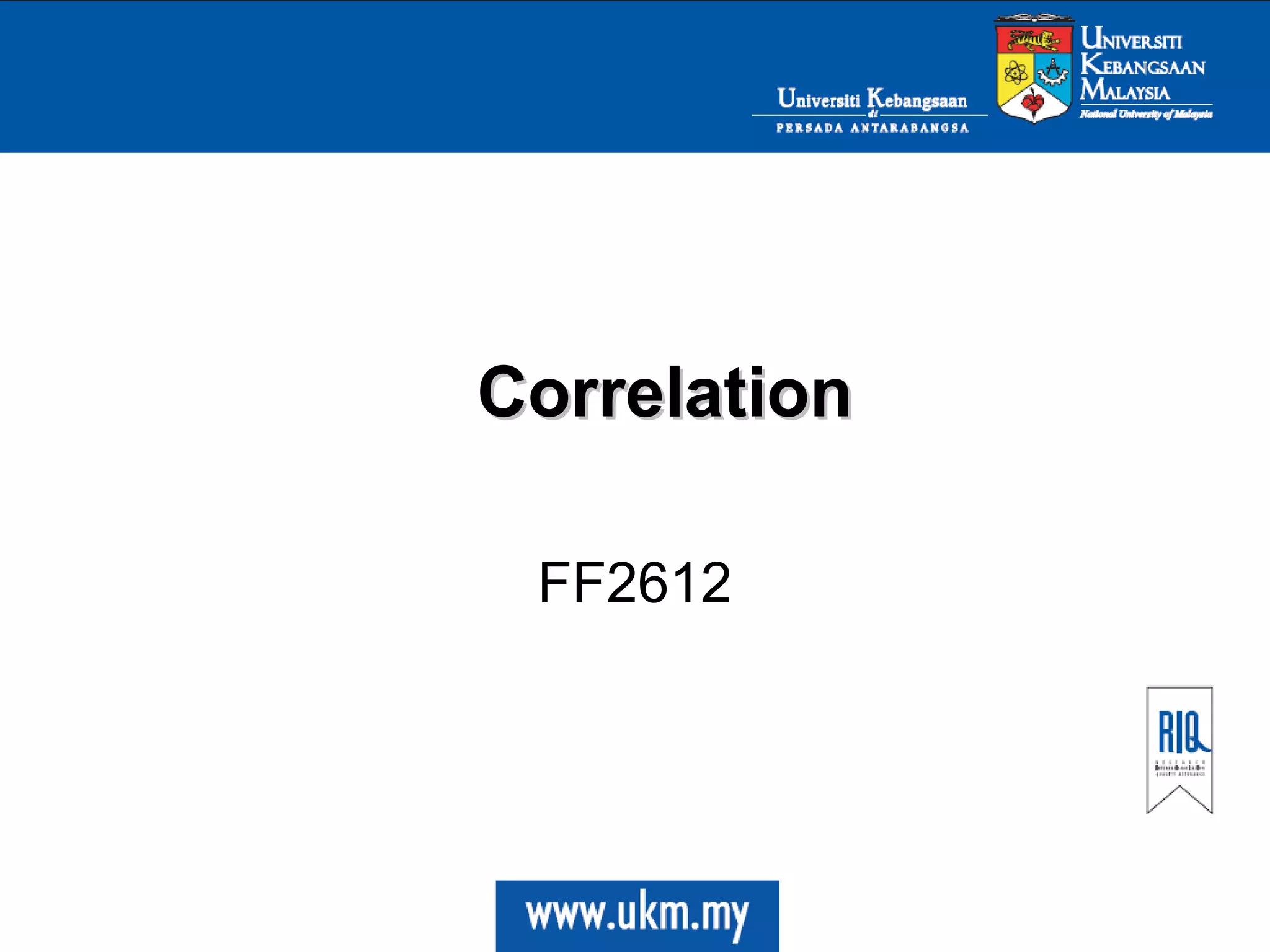 Correlation And Linear Regression Ppt