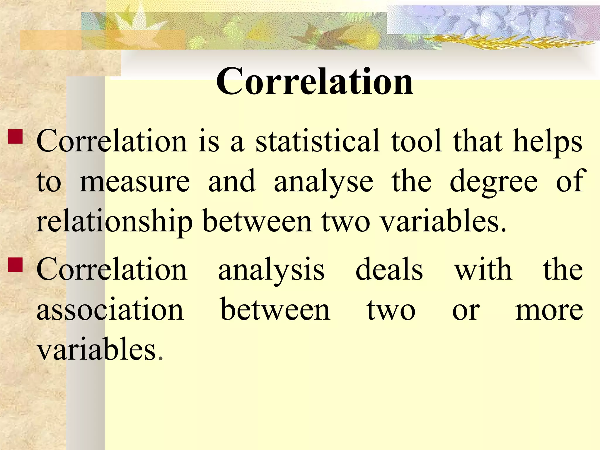 Correlation | PPT