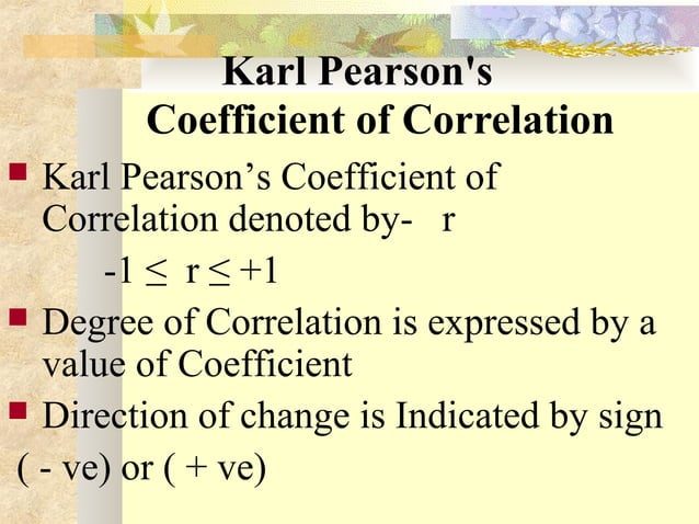 Correlation | PPT | Physics | Science