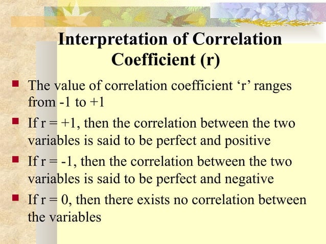 Correlation | PPT | Physics | Science