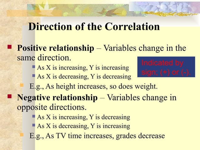Correlation | PPT | Physics | Science