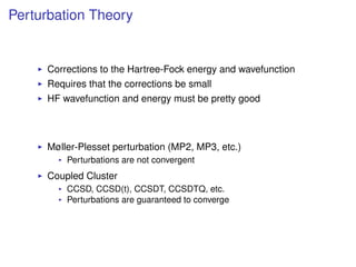 Introduction to Electron Correlation | PDF