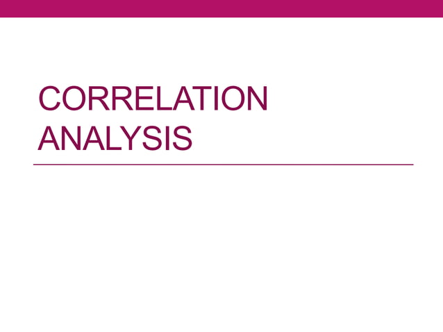Correlation | PPT