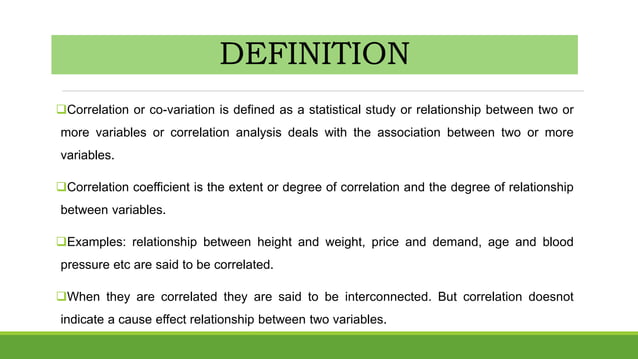 Correlation | PPTX | Physics | Science