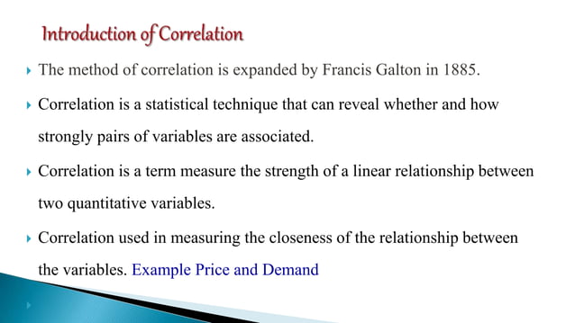 Correlation | PPT