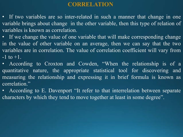 CORRELATION.pptx | Physics | Science