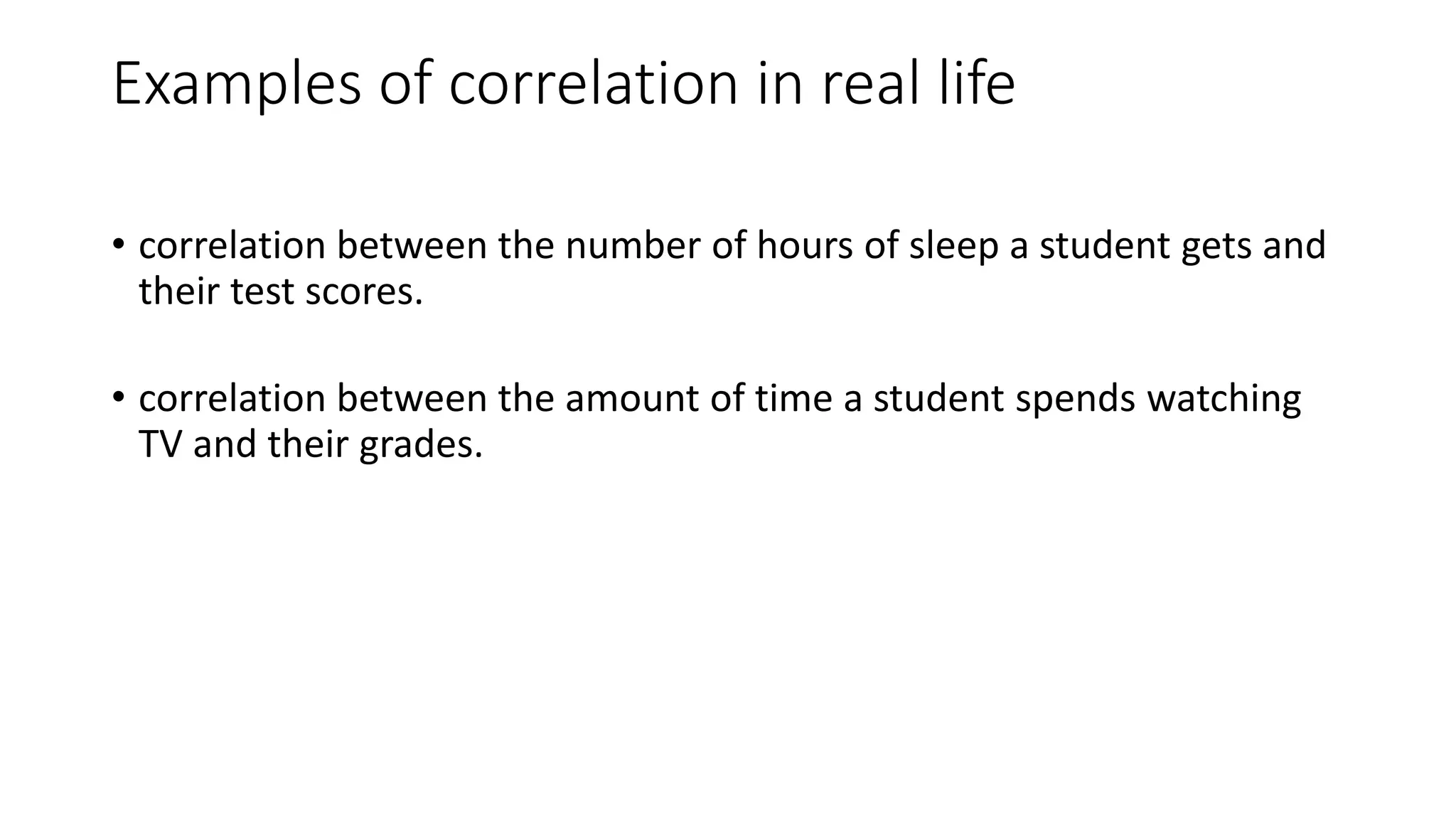 Correlation Can Help Us Identify Relationships Between Variables Ppt