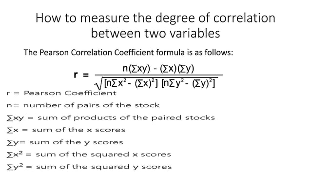 Correlation Can Help Us Identify Relationships Between Variables Ppt