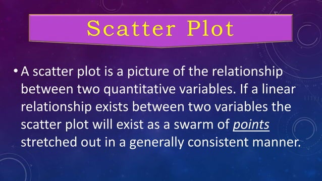 Correlation: Bivariate Data and Scatter Plot | PPTX