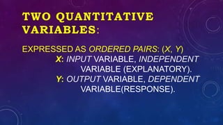 Correlation: Bivariate Data and Scatter Plot | PPTX