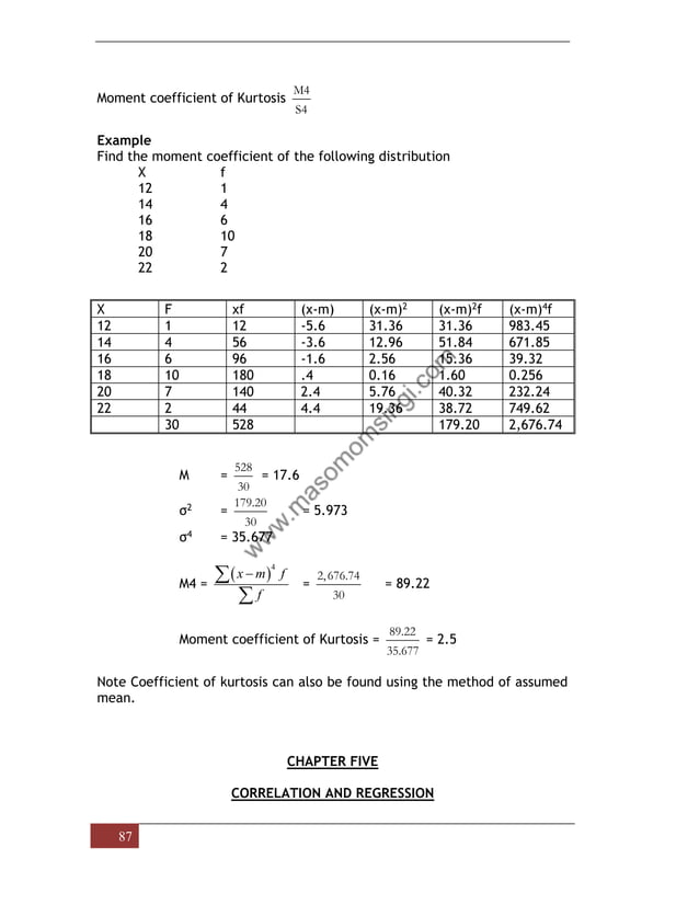 CORRELATION-AND-REGRESSION.pdf for human resource | PDF