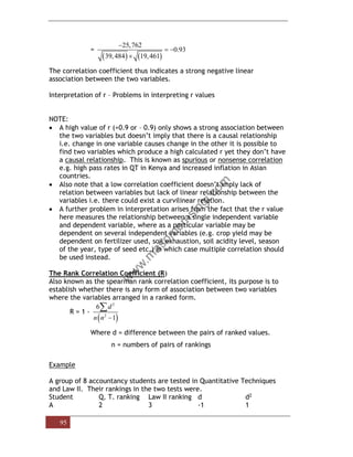 CORRELATION-AND-REGRESSION.pdf for human resource | PDF