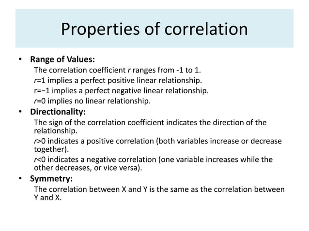 correlation-ppt [Autosaved].pptx statistics in BBA from parul ...