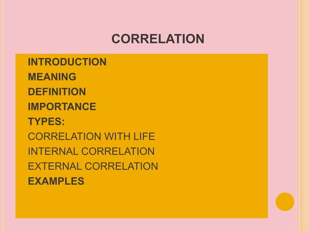 correlation-RakhiSawlani.ppt