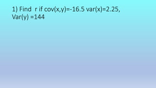 CALCULATING CORRELATION COEFFICIENT | PPTX