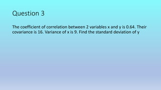 CALCULATING CORRELATION COEFFICIENT | PPTX