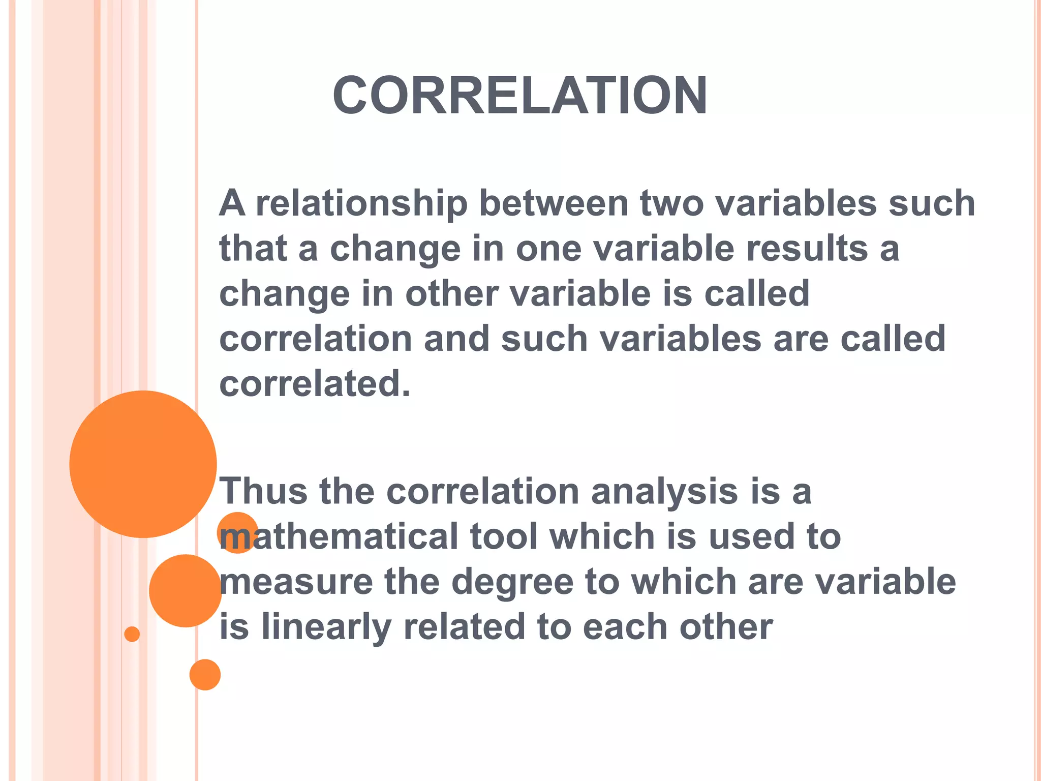 Correlation engineering mathematics | PPT