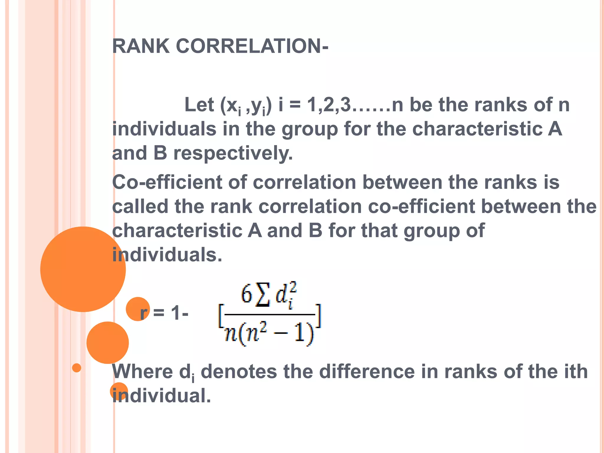 Correlation engineering mathematics | PPT
