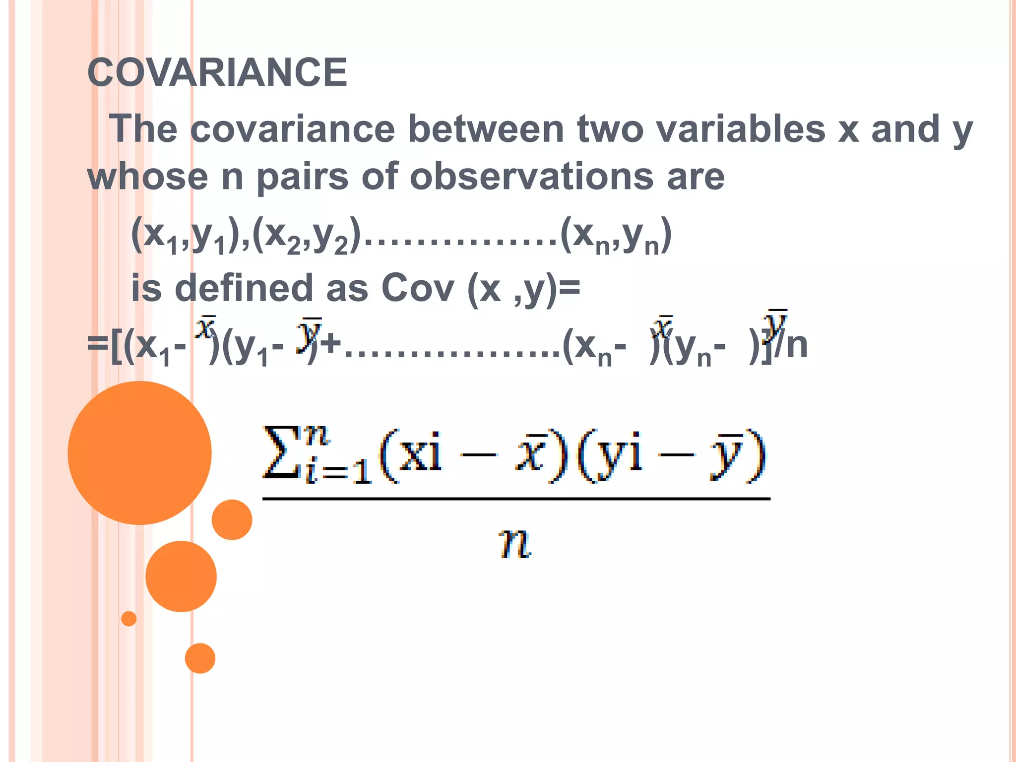 Correlation engineering mathematics | PPT