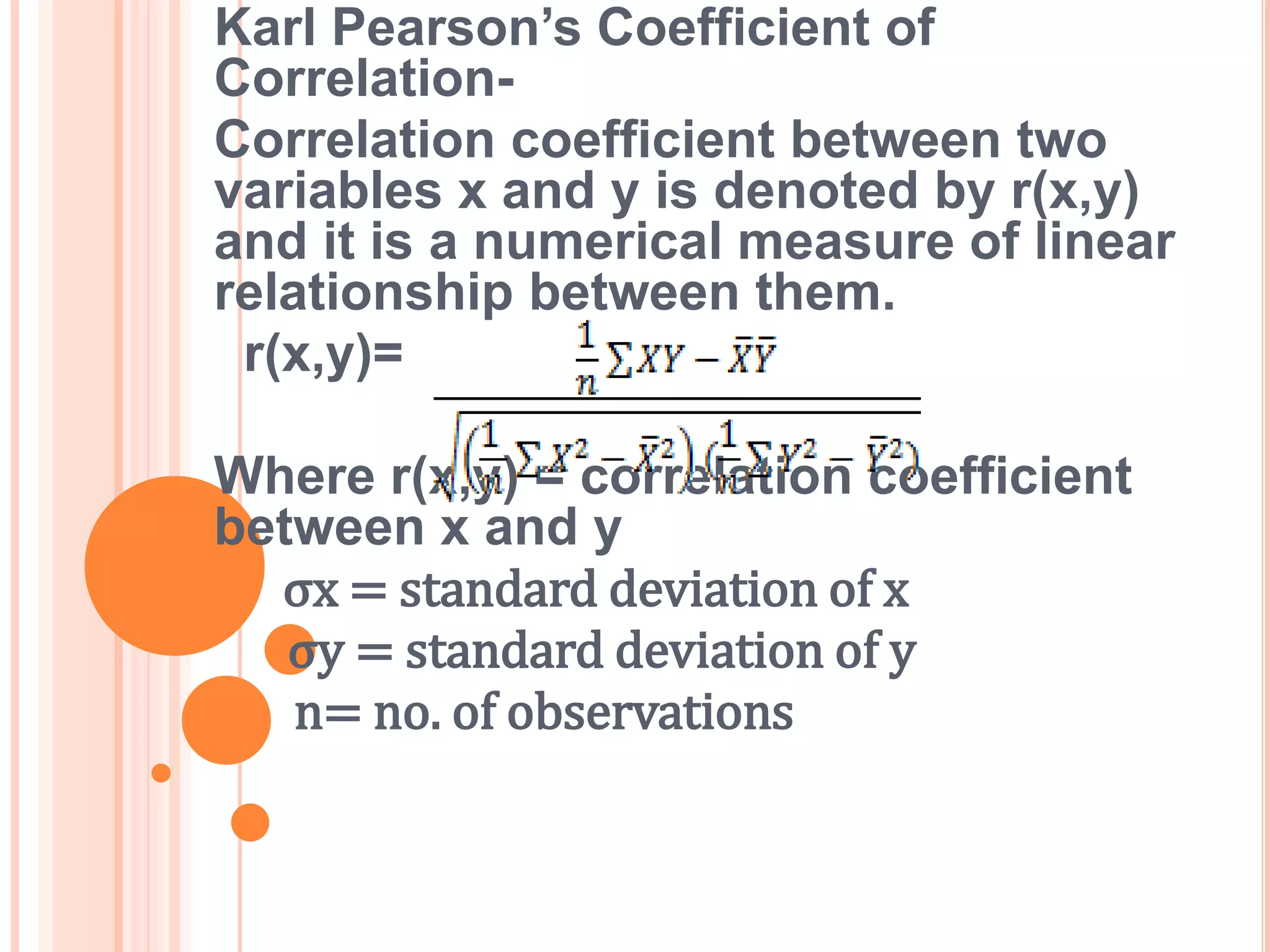Correlation engineering mathematics | PPT