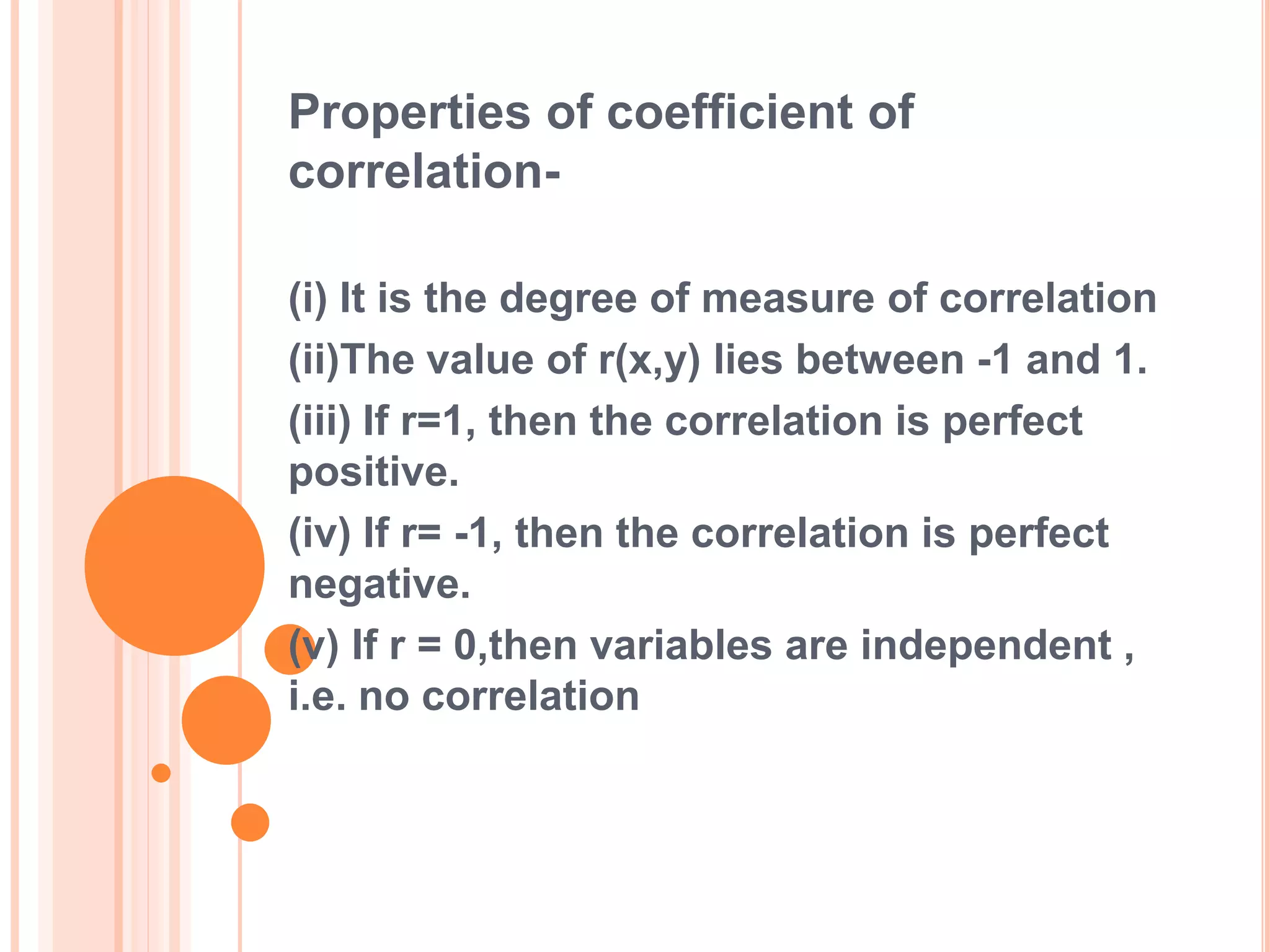 Correlation engineering mathematics | PPT