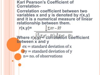 Correlation engineering mathematics | PPT