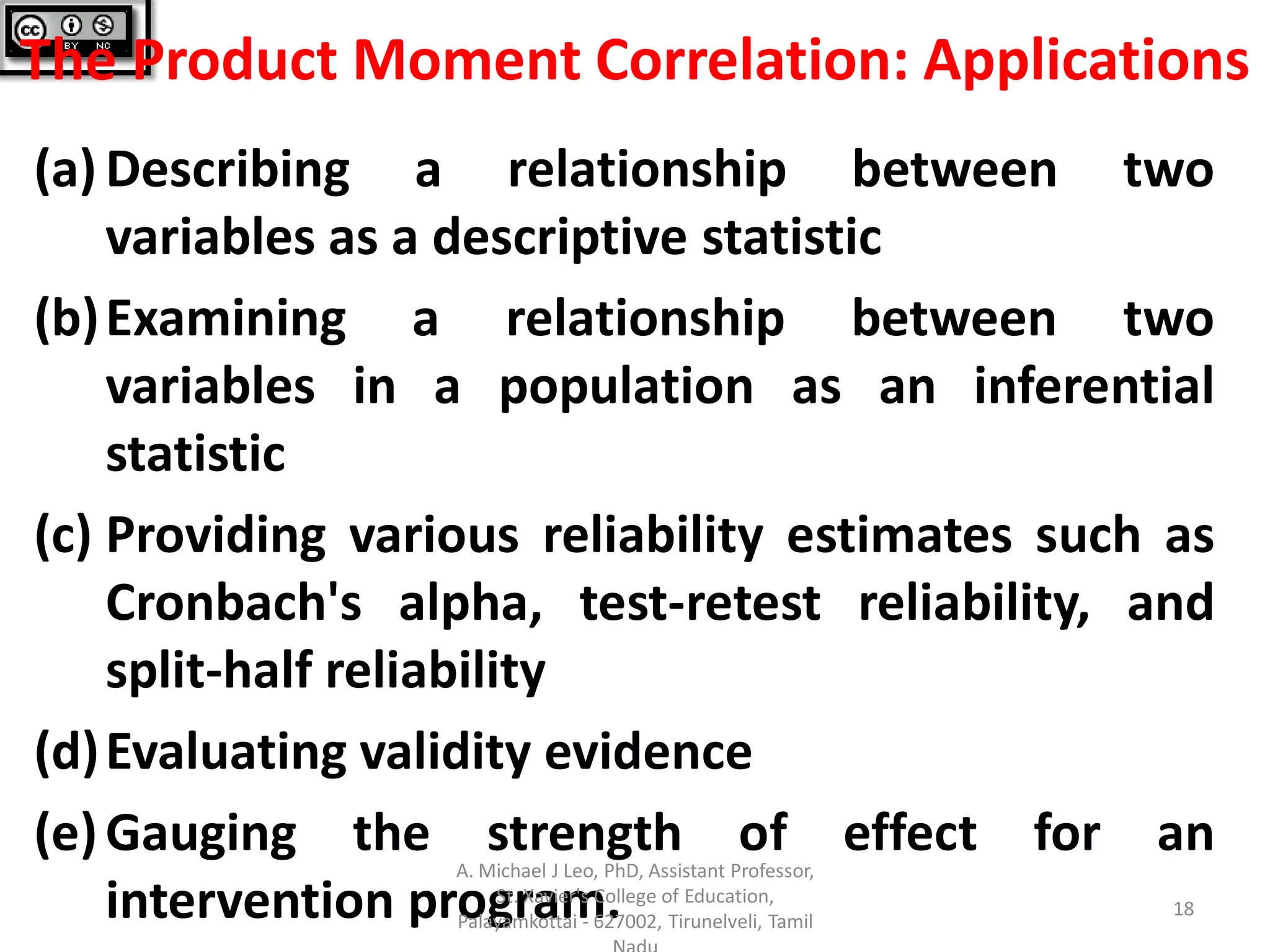 Correlational Analysis Basics Assumptions For Pearson Spearman Tests