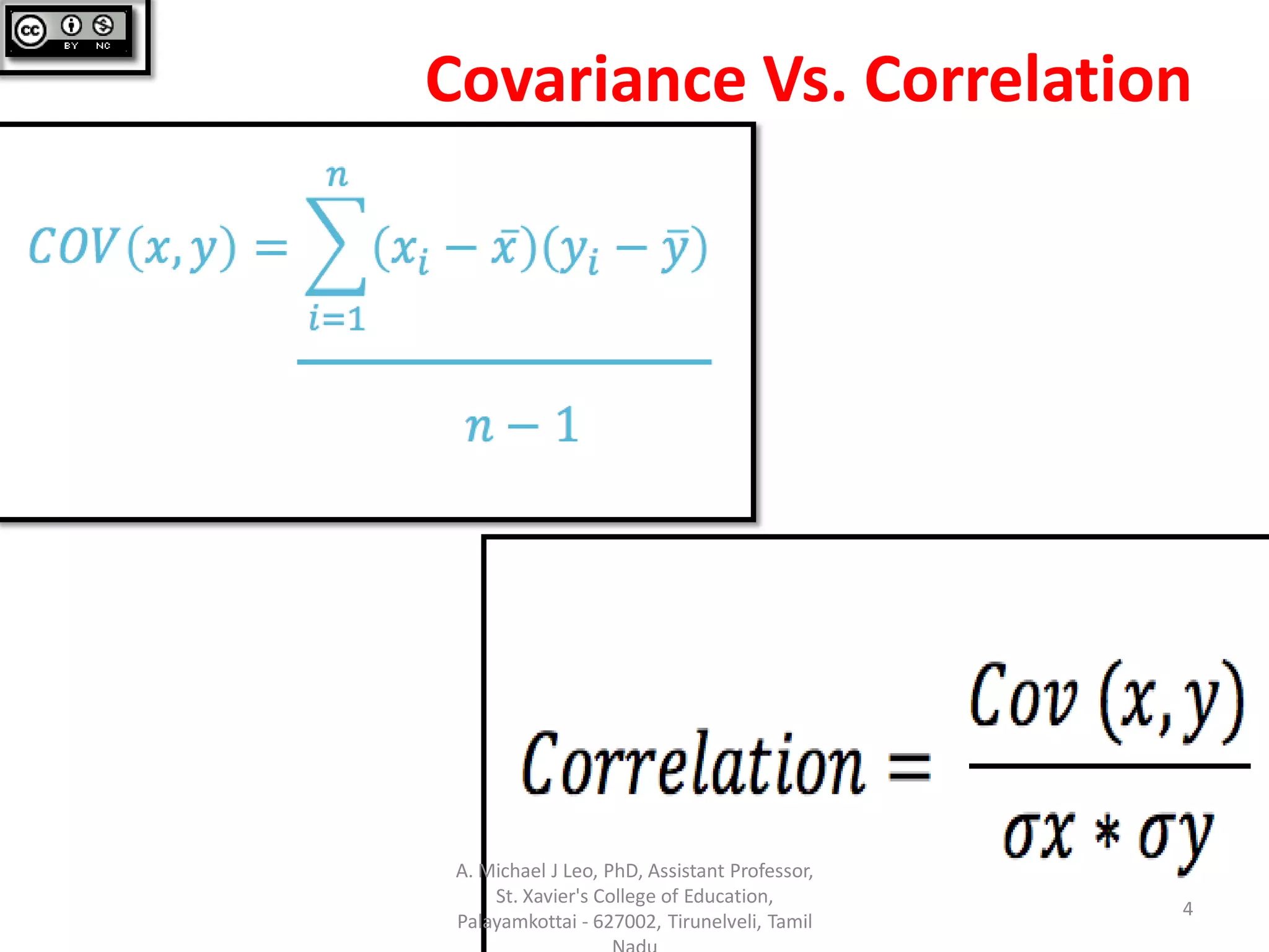 Correlational Analysis Basics Assumptions For Pearson Spearman Tests