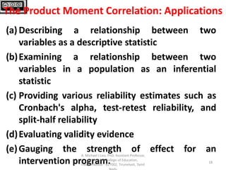 Correlational analysis, Basics, Assumptions for Pearson, Spearman Tests ...
