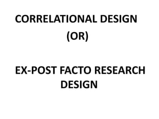 CO-RELATIONAL DESIGN | PPT