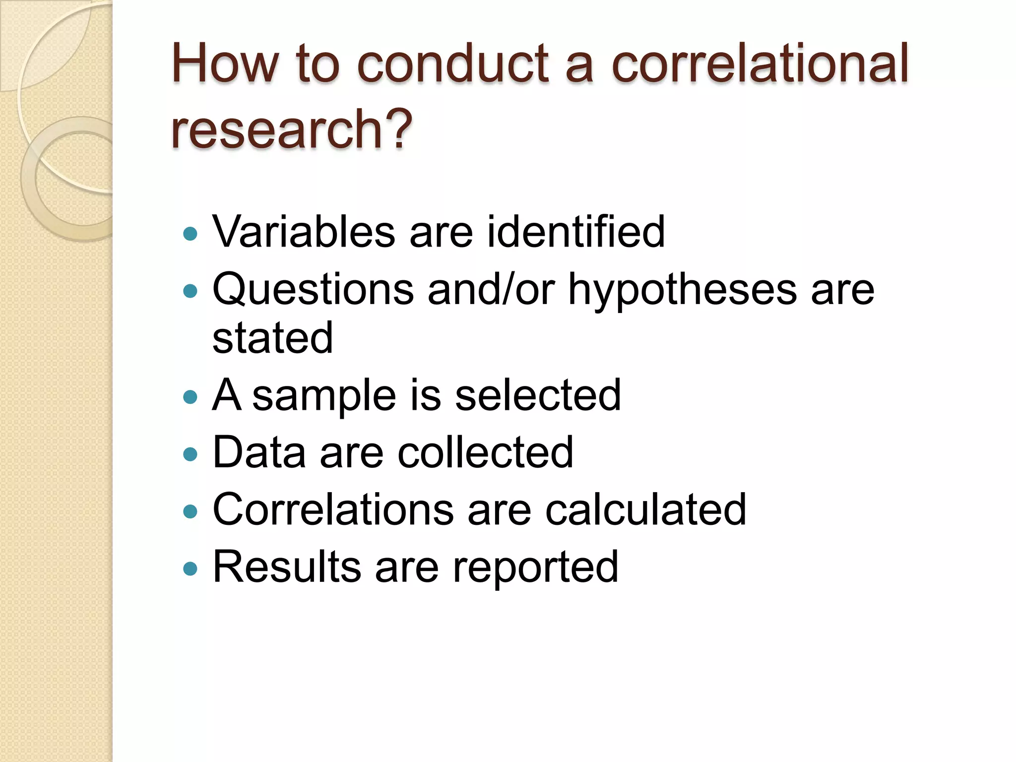 Correlational research | PPTX