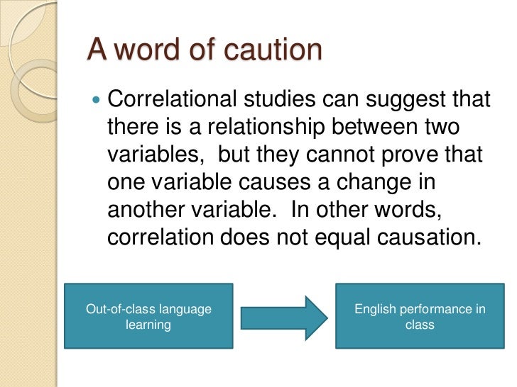 Correlational Research Correlational Research