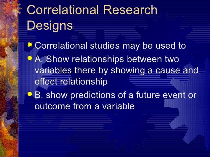 define-correlational-method