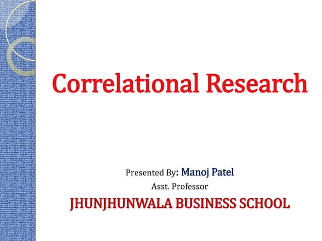 Correlational research | PDF | Physics | Science