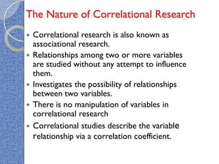 Correlational research | PDF